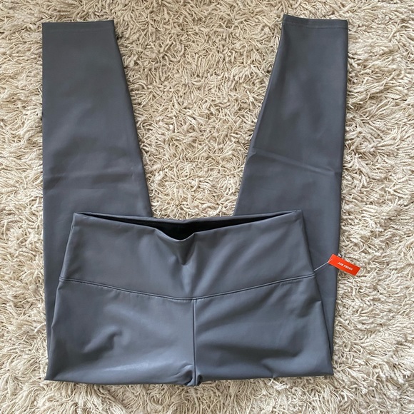 Joe Fresh | Pants & Jumpsuits | Nwt Joe Fresh Gray Faux Leather ...